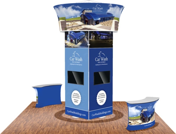 Car Wash Buildings Tradeshow Booth Design – Turley and Sons Design Co.